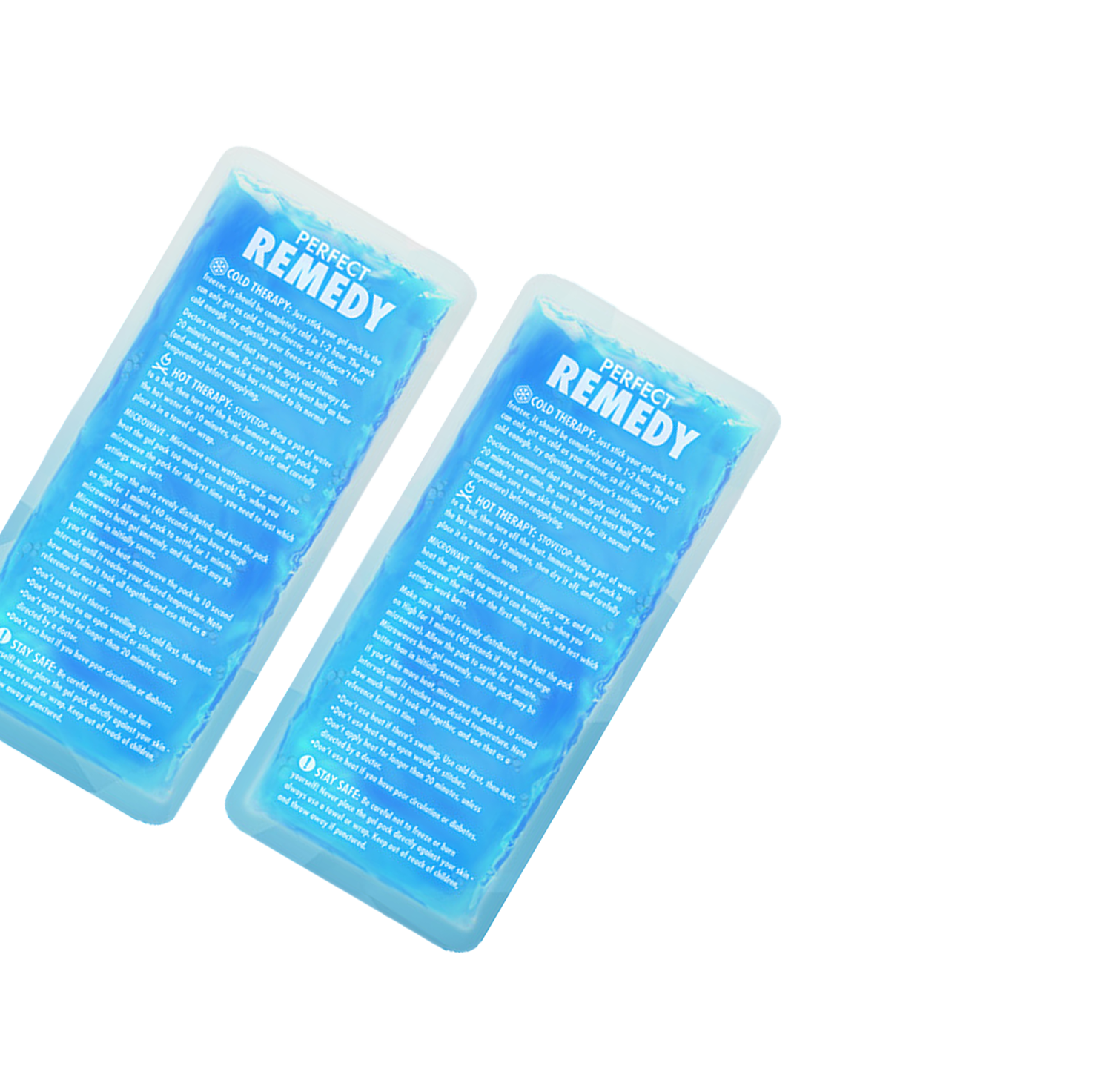 Perfect Remedy Gel Ice Packs – Reusable Hot & Cold Pain Relief